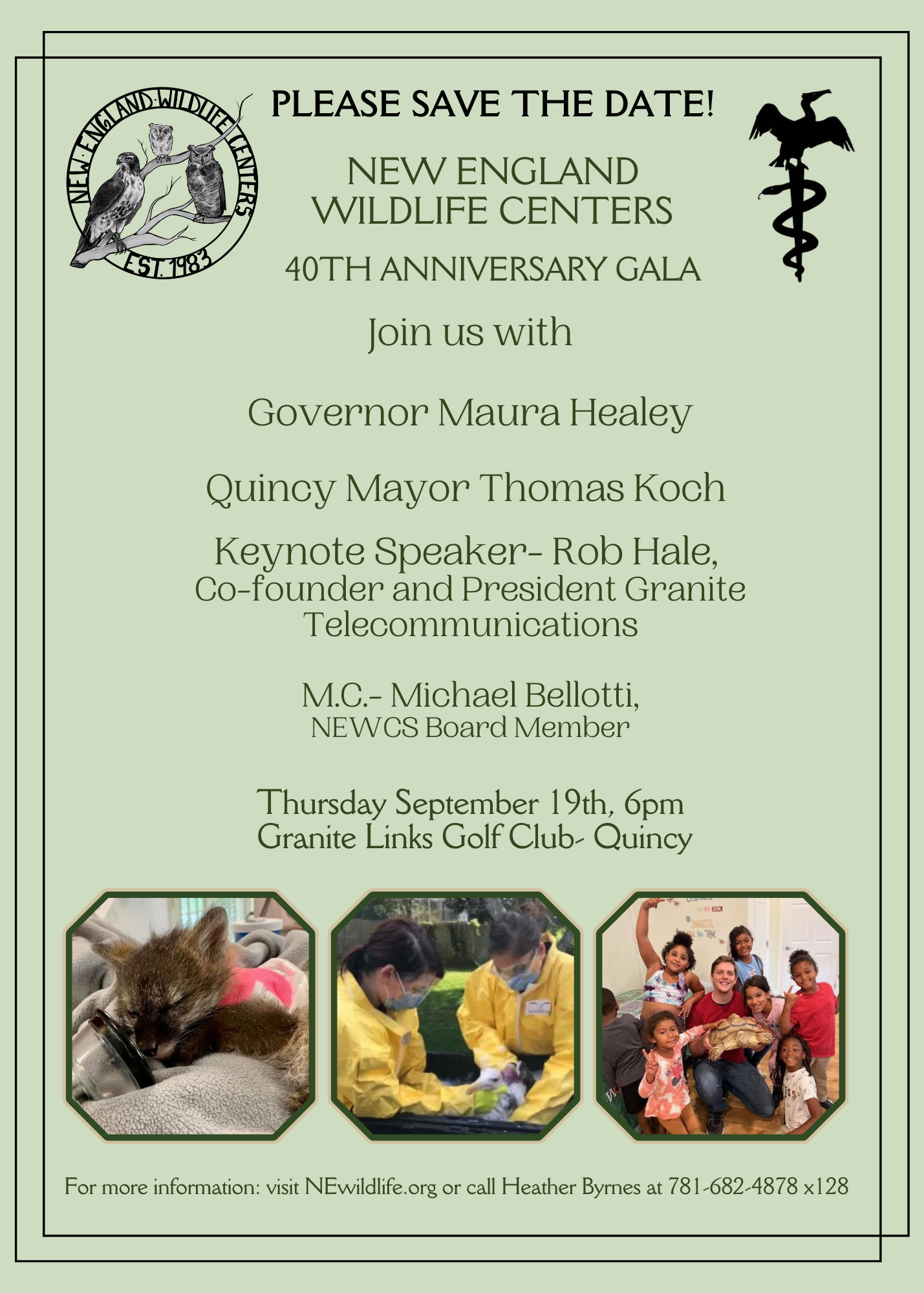 New England Wildlife Center | Where animals and people thrive